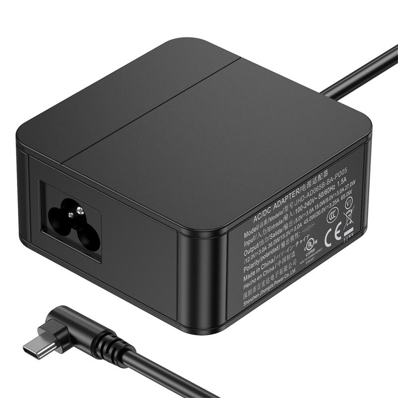 C6 socket desktop 65W USB-C charger adapter,65W-TYPE-C PD charger,USB ...